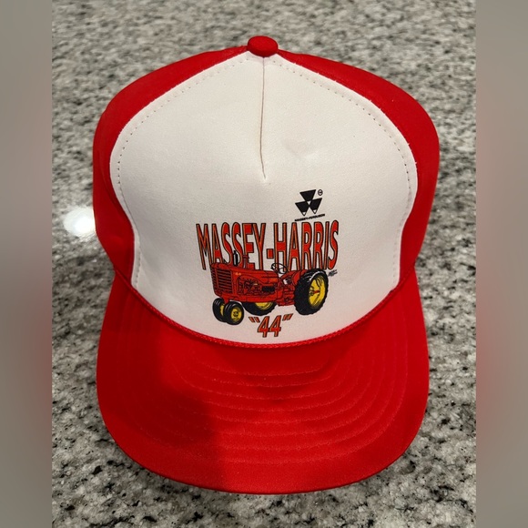 Accessories | Vintage Masseyharris Tractor Trucker Hat | Poshmark